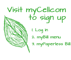 myPaperless Bill | Cellcom